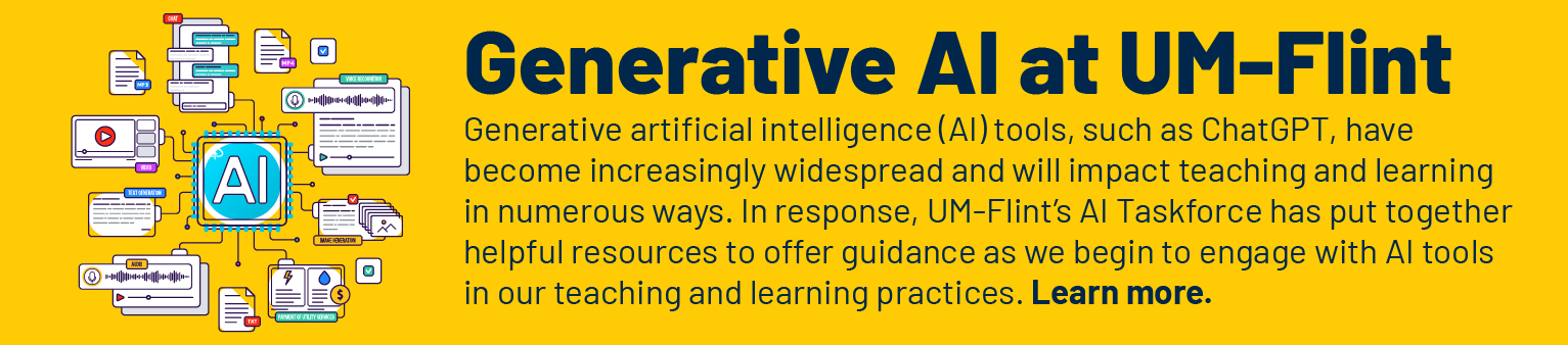 Home | University of Michigan-Flint Office of Online & Digital Education